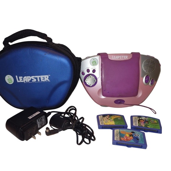 Leapfrog | Toys | Leapfrog Leapster Learning System 3 Games Charger ...